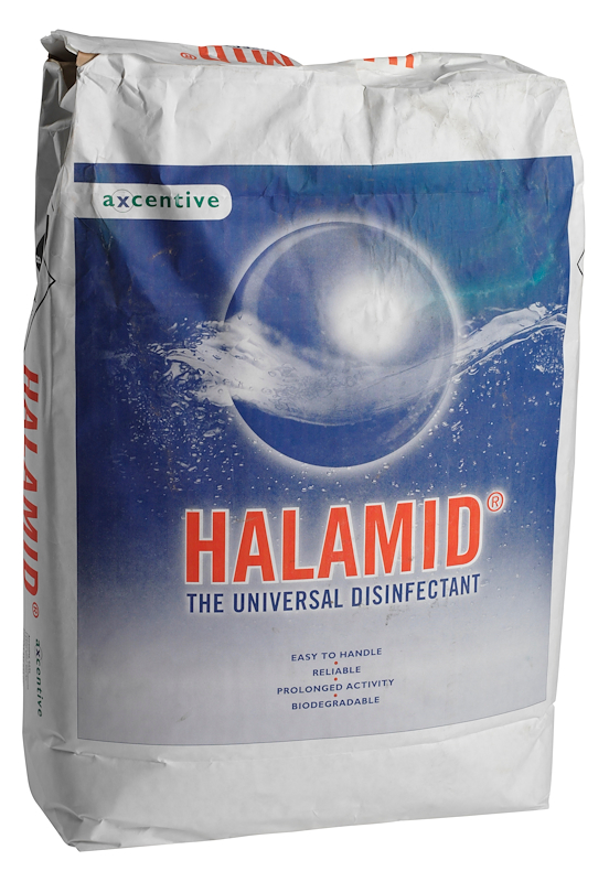 Halamid desinfektion 25kg. Desinficering af overflader