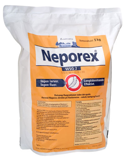 Neporex 5 kg. Forebygger og langtidsvirker mod fluelarver