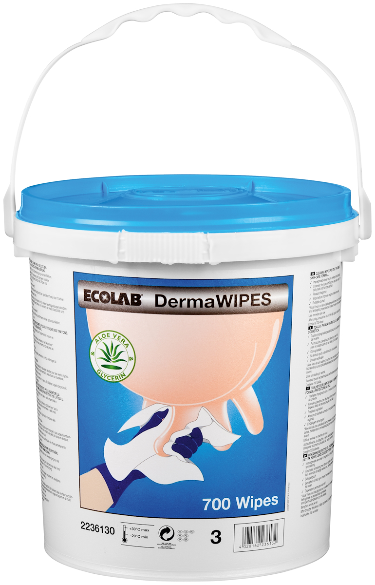 Derma Wipes, vådserviet til aftørring af yver før malkning