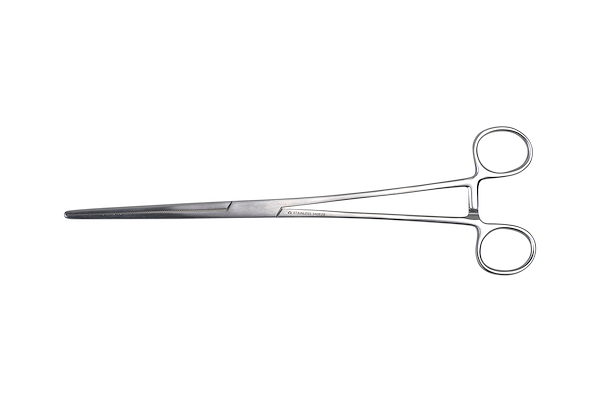 Tampontang med lås 25 cm. Lige tang.