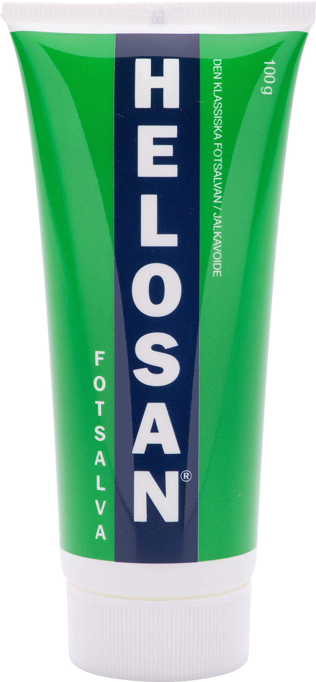 Helosan fodsalve 100g. Tilpasset til pleje af fødderne.