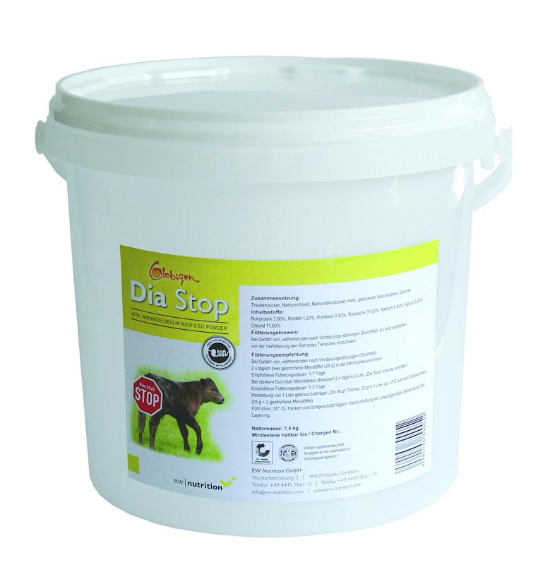 Dia Stop Globigen 7,5kg. Elektrolyt til kalve