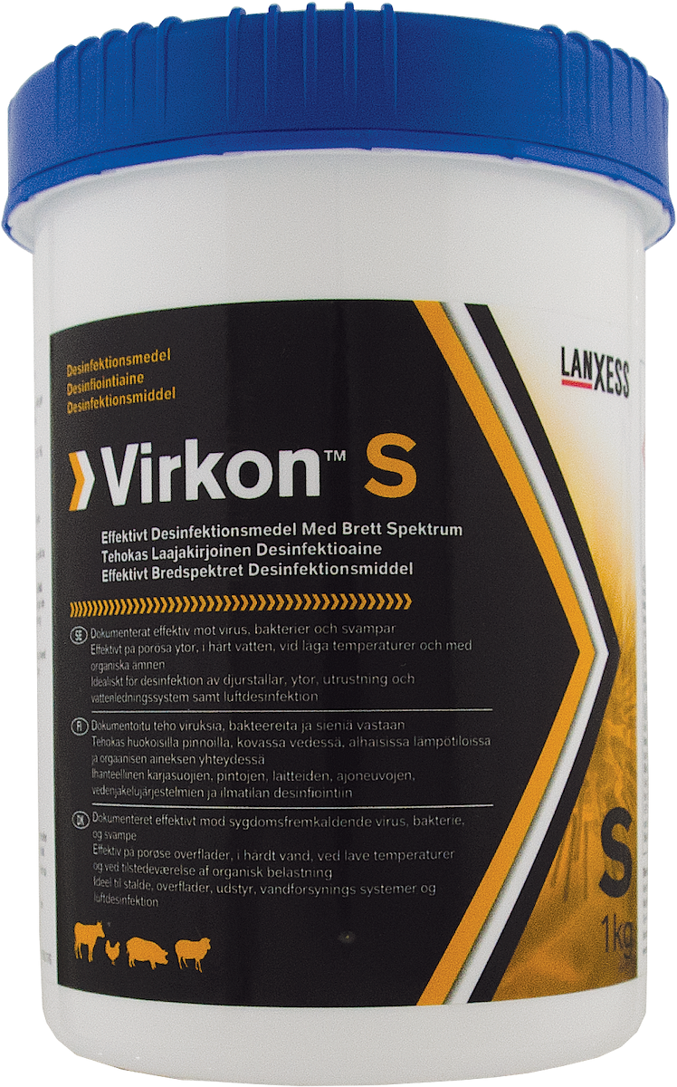 Virkon® S 1 kg. Desinfektionsmiddel