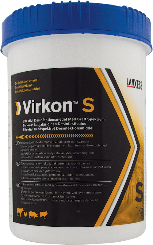 Virkon® S 1 kg. Desinfektionsmiddel