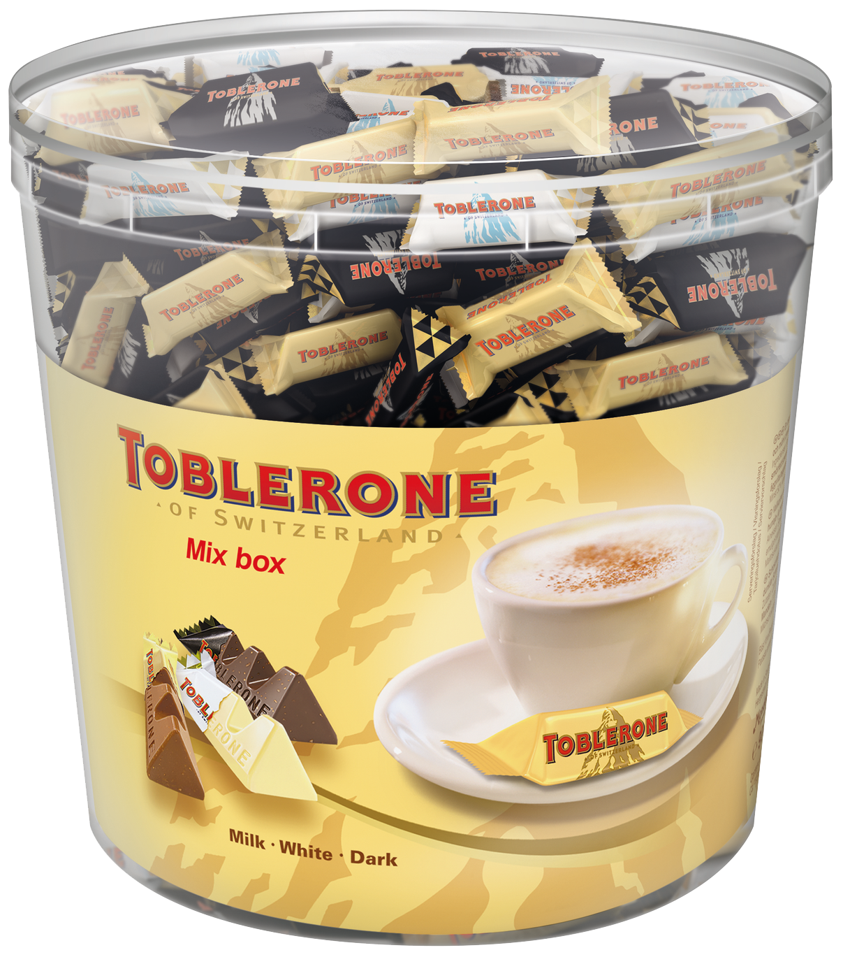 Toblerone 0,9 kg. chokolader