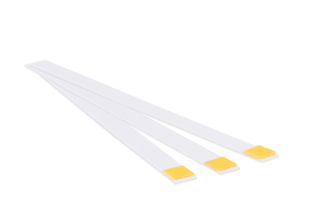 Test strip til måling af Beta-hydroxybuturat (BHB) i mælk.